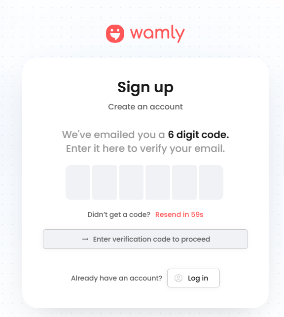 How to sign up as a new user?